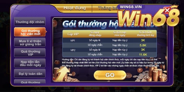 Win68 - Chơi game bài trực tuyến cực chất cổng game Win68